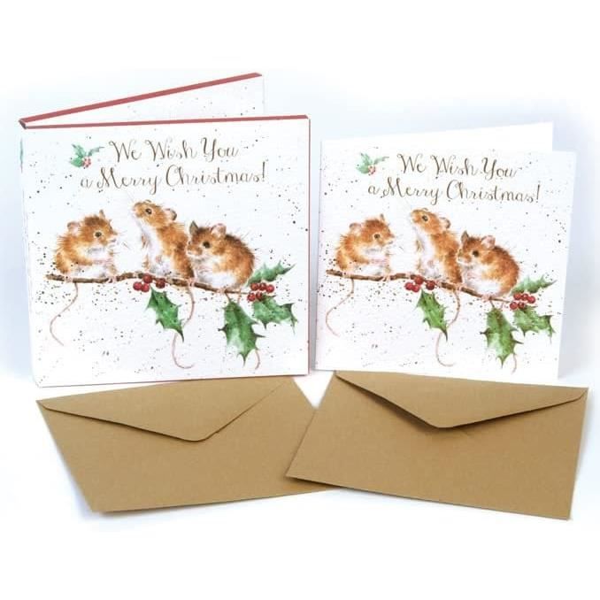 Dormouse Christmas Cards We Wish You A Merry Christmas Hannah Dale ...