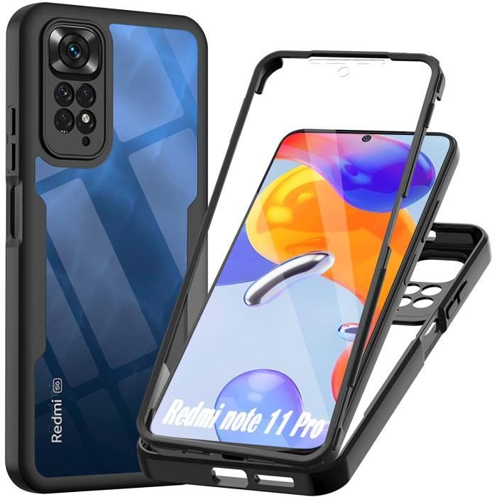 Coque Xiaomi Redmi Note 11 Pro 4G/5G Protection intégrale en 2 Parties ...