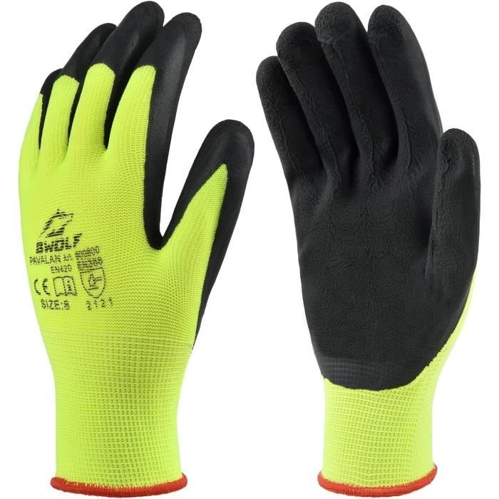 Pavalan Lot De 12-60 Paires De Gants De Travail Pour Homme Et Femme ...