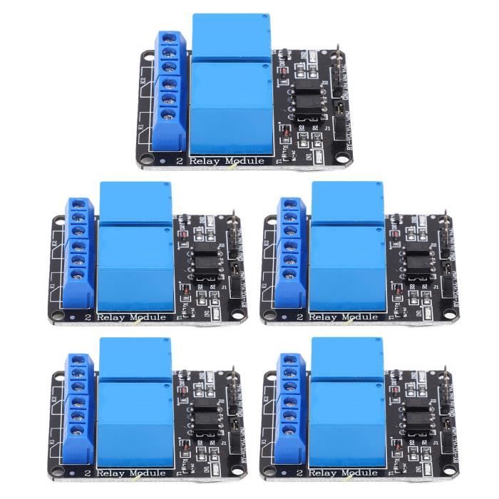 EJ.life relais ABS 5 pièces 2 canaux relais Module optocoupleur ...