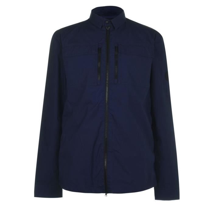 Firetrap Veste Zippé Hommes Bleu marine - Cdiscount Prêt-à-Porter