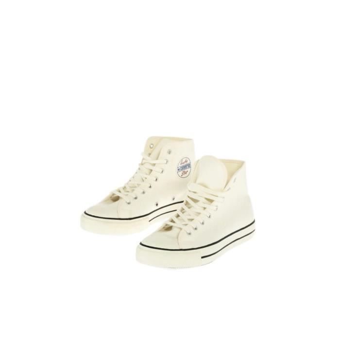 CONVERSE FEMME 163158C053 BLANC AUTRES MATÉRIAUX BASKETS MONTANTES ...