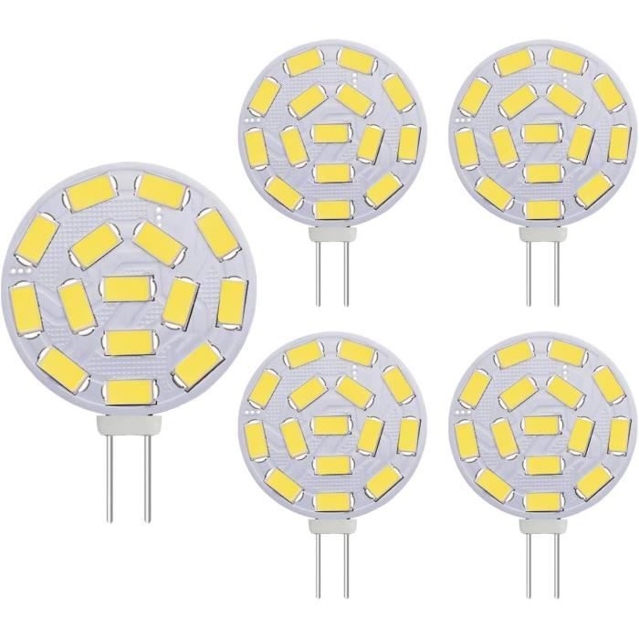 G4 3W Led Ampoules, Équivalent À 20-30W Lampes Halogènes, G4 Base Ac-Dc 12V, 300 Lm, Éclairage ...