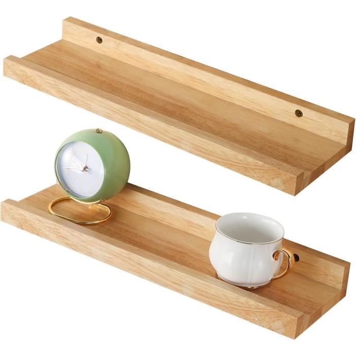 Étagères Murales, Lot De 2, 40Cm Etagères Flottantes Cubes Étagères De ...