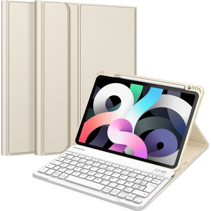 Clavier Pour Ipad Air 11 Pouces 2024-Ipad Air 5 2022-Ipad Air 4 2020 10 ...