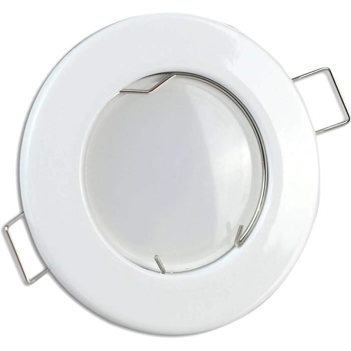 Spot à Encastrer Led Blanc Rond 1 2 Watts Blanc Neutre 230v Spot à