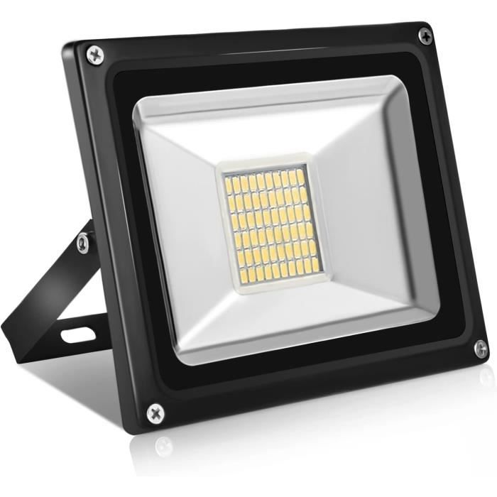 12V 30W Led Projecteur, Projecteur D'Extérieur Super Lumineux 2400Lm ...