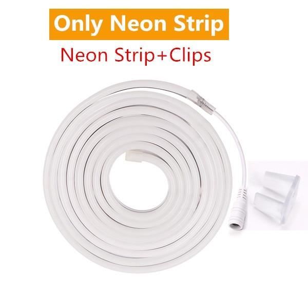 BANDE LED,Only Neon Light-blanc chaud-4m--Bande lumineuse fluo Flexible ...