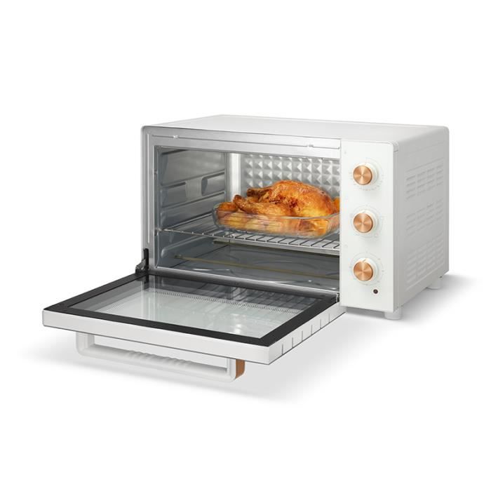 Mini four électrique posable - SCHNEIDER SCE2345CTWS - Chaleur ...