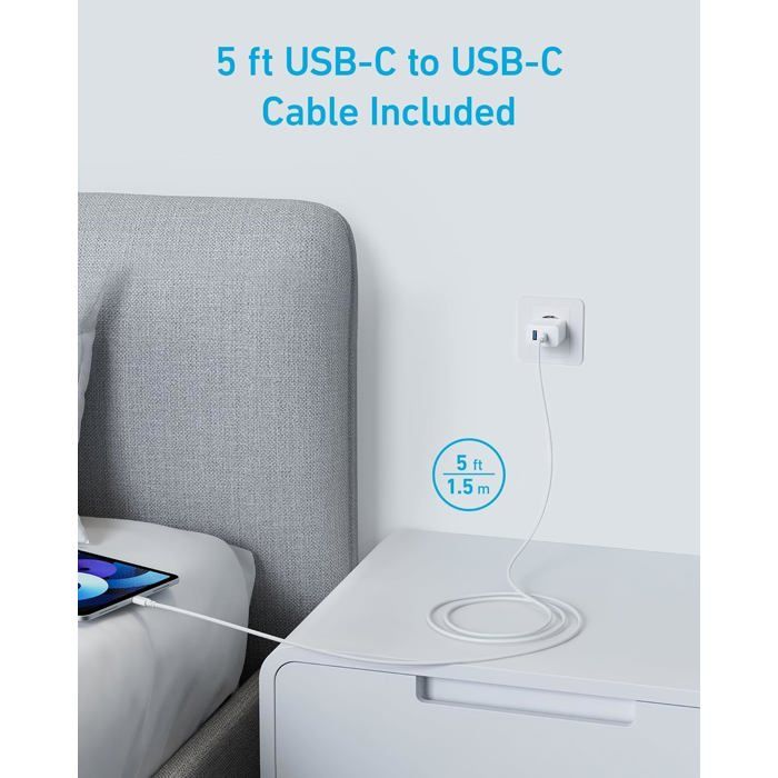 Chargeur Iphone Usb C 20 W, Chargeur Ipad, Recharge Rapide, Compatible ...