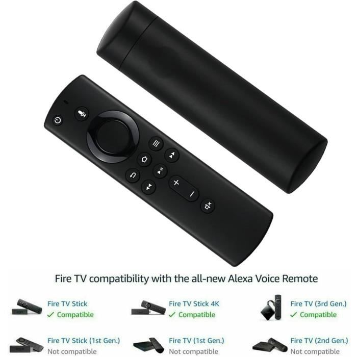 Fire Tv Stick L5B83H Télécommande Vocale 4K Pour Fire Tv Avec Touches ...