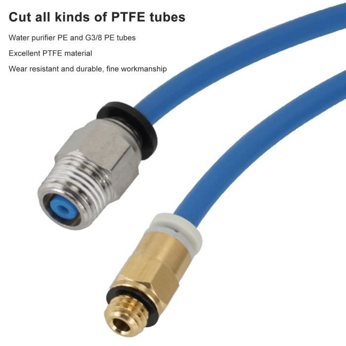 VBESTLIFE Kit de tubes PTFE Kit de Tube en Téflon PTFE Raccords de ...