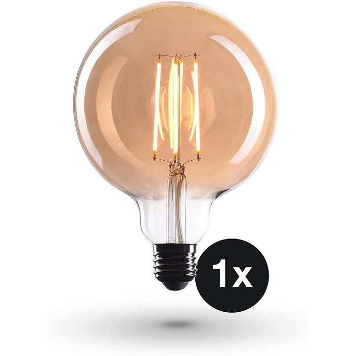 3 X Ampoules Edison E27 Socket Dimmable 4w Blanc Chaud 230v Masterglobe ...