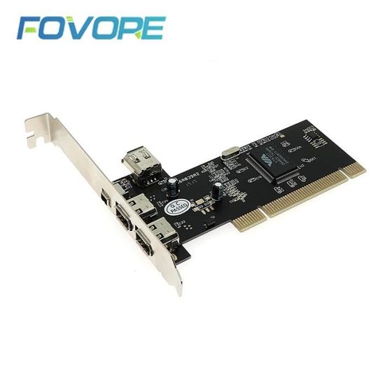 Adaptateur PCI à 1394, carte de capture vidéo HD, fil de feu 1394 ieee ...