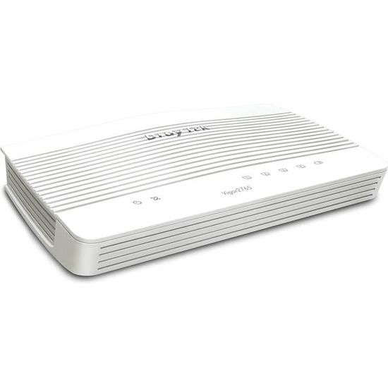Routeur Modem DrayTek Vigor 2765 - Support 4 sous-réseaux LAN IPv4/IPv6 ...
