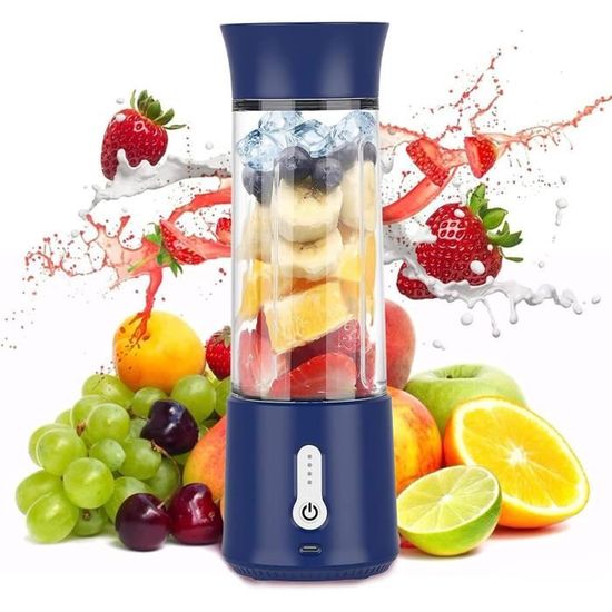 Mini Juice Blender,Portable Mixeur Des Fruits, Usb Mini Extracteur De ...
