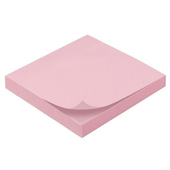 Bloc note adhésif repositionnable - WAYTEX - Rose - 100 feuilles ...