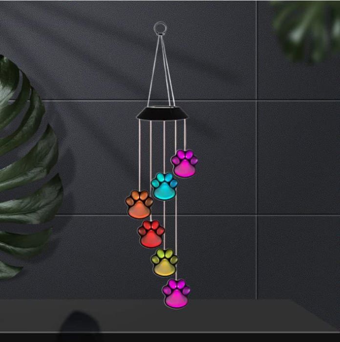 Carillon Solaire Extérieur Boule Disco