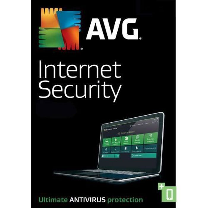 Antivirus - AVG - Internet Security 2024 - 1 An - 1 Appareil ...