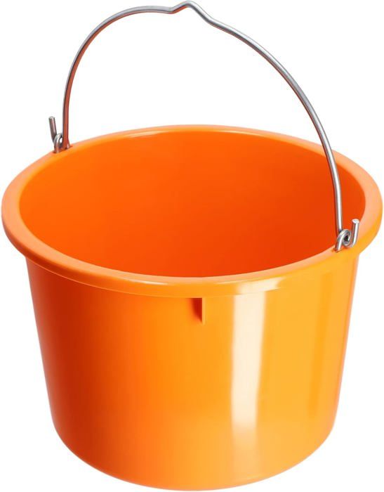 KADAX Seau de Construction en Plastique, Seau ŕ mortier avec poignée en ...