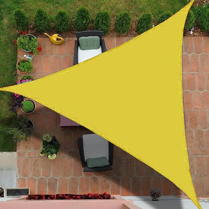 Toile Ombrage Imperméable,Voile D'Ombrage Triangle,Voiles D'Ombrage ...