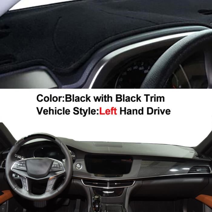 Conduite à gauche noire - Couvercle de tableau de bord pour Cadillac ...