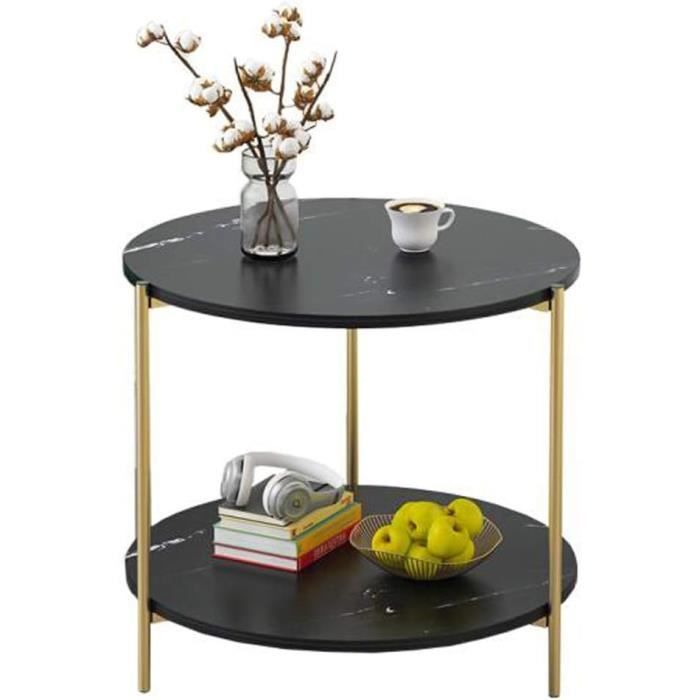 Table De Loisirs À 2 Niveaux Table Basse Ronde Petites Tables D ...
