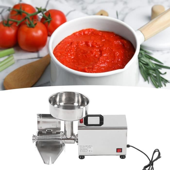 Passoire à tomates électrique fraiseuse à tomates Machine à Sauce ...