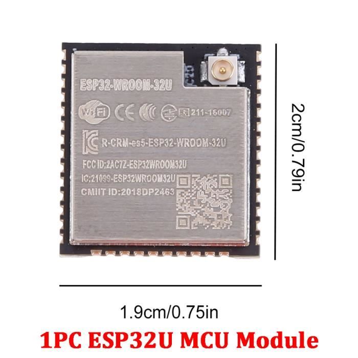 1 module MCU ESP32U - WeMos D1 Mini-Carte de développement ESP32 WiFi ...