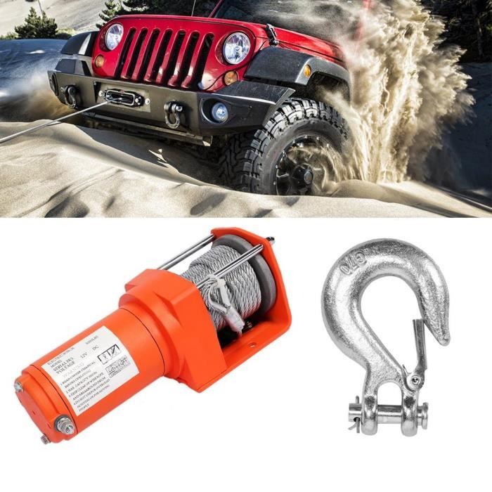 Auto 3000lb Treuil électrique câble treuil plaque montage deux ...