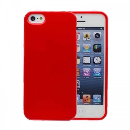 COQUE IPHONE 5 SILICONE ROUGE - Cdiscount Téléphonie