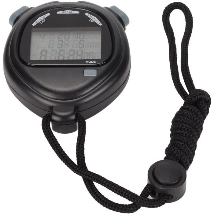 LI-Chronomètre de Sport Numérique, 3 Lignes Grand écran LCD 100 Tours ... LI-Chronomètre de Sport Numérique, 3 Lignes Grand écran LCD 100 Tours ...