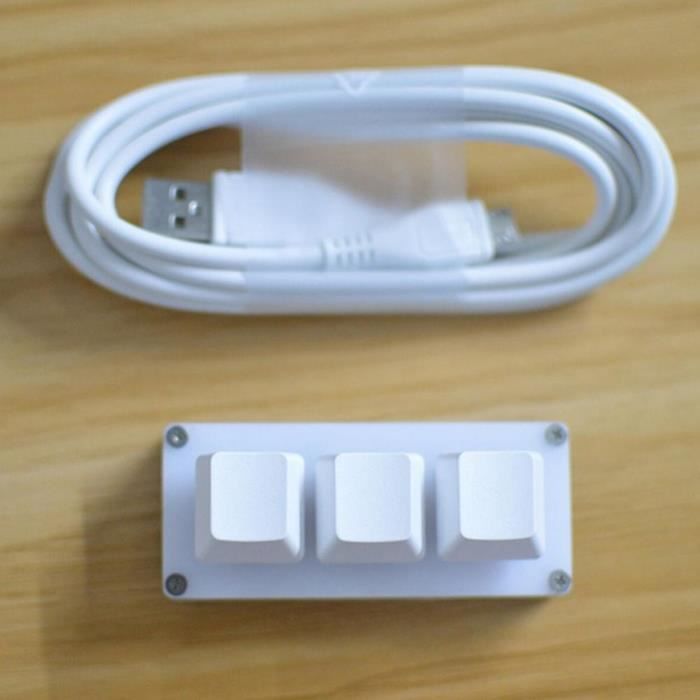Mini-clavier USB mécanique de jeu, Programmable, personnalisé, pour jeu ...