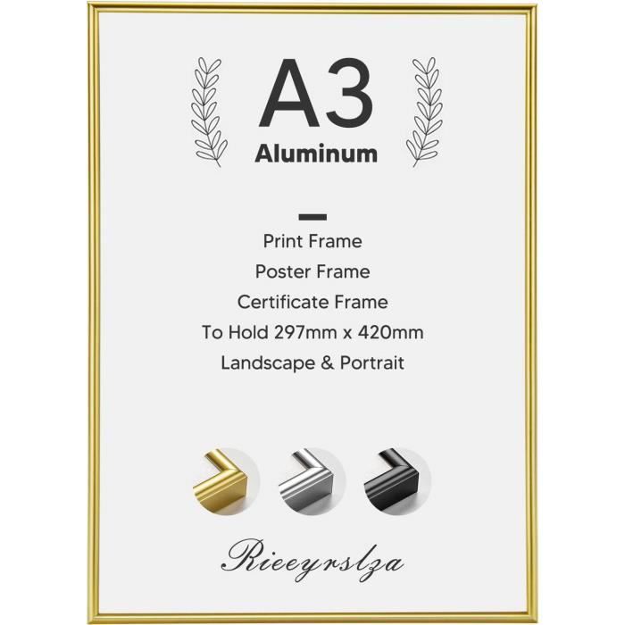 Cadres Photo A3 Cadre À Documents En Aluminium Cadre Photo Gallery ...
