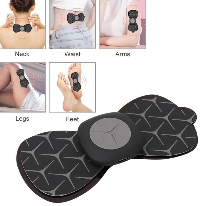 MEN-masseur EMS Mini EMS masseur cou épaule bras dos jambes taille coussin de massage intensité ...