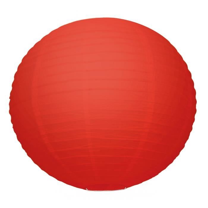 Boule Japonaise - PARTY PRO - 5029M - Rouge - 35 cm - Décoration de ...