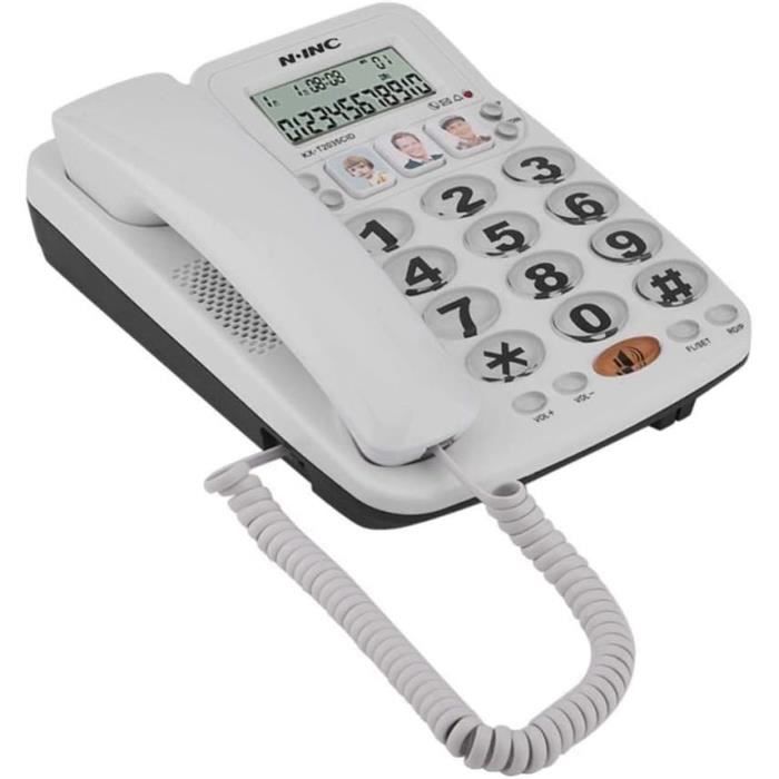 Téléphone Filaire Et Filaire, Téléphone Fixe À Domicile-Au Bureau ...