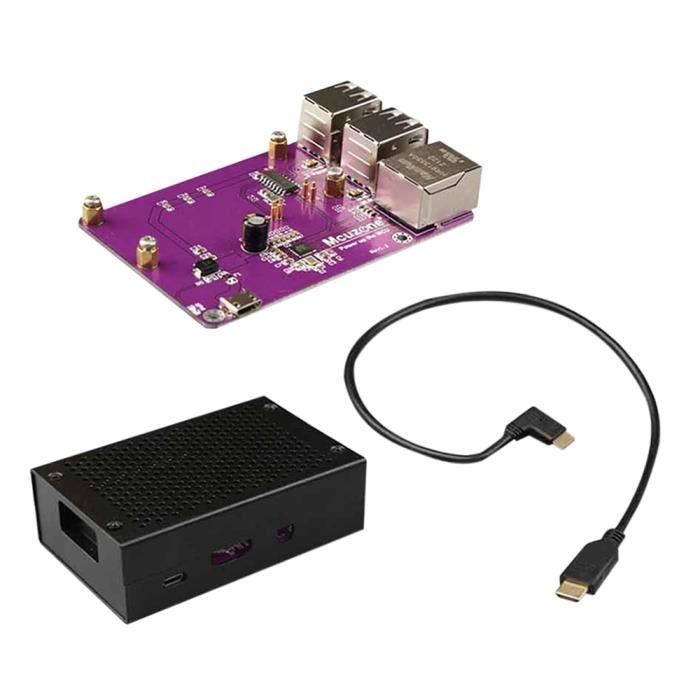 Pour Raspberry Pi Zero 2W à Raspberry Pi 3B Carte HUB USB Carte D ...