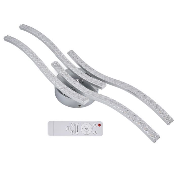 02 015 Lampe Décorative Plafonnier LED 3 Couleurs Télécommande 3000LM ...