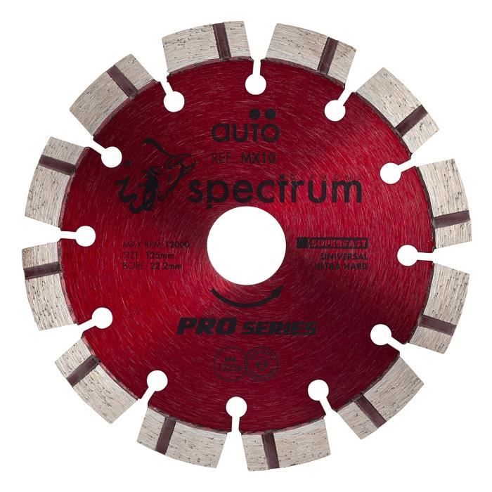Ox Mx10\ 125-22 Spectrum Pro Laser Turbo Universel Lame Diamant, 0 V ...