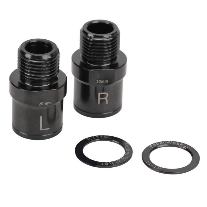 Zerone Bike Pedal Extender, Extended Pedal Spacer Titanium Alloy for ...