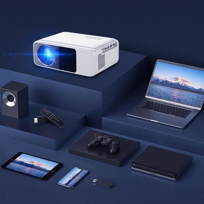 Projecteur Hd 1080P Smart Auto Focus, 5G Mobile Phone Same Screen Hotel ...
