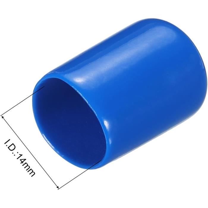 Lot de 20 embouts en caoutchouc vinyle PVC pour tuyaux filetés et ronds ...