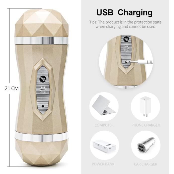 Masturbâteur Va Et Vient Automatique Rechargeable Homme,Sextoyse ...