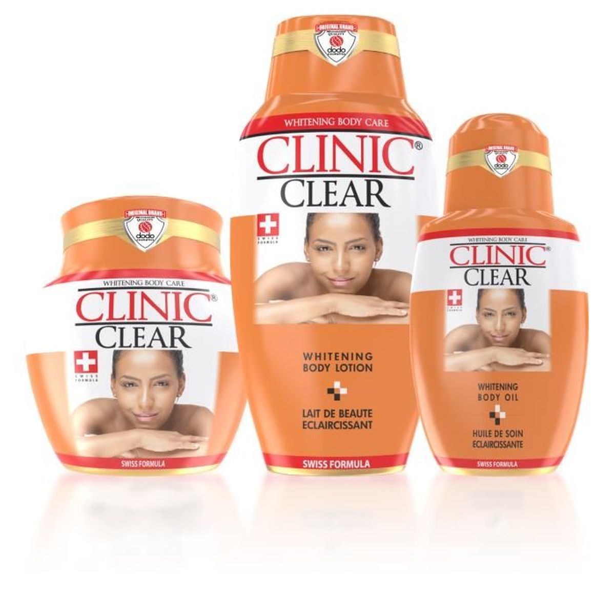 Clinic Clear Gamme Lait de Beauté, Huile de Soin, Crème - Cdiscount Au ...