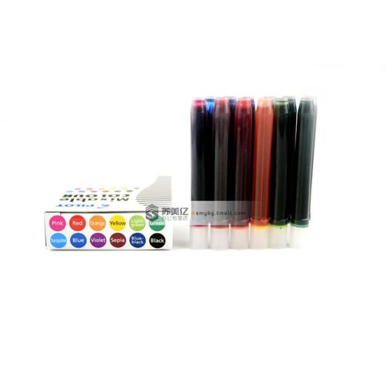 Pilot Mixable Colour Assorted Colors 12 Colors Ink Cartridges For Pilot ...