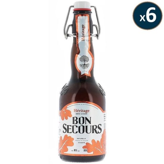 Découvrez la bière belge Bon Secours avec ce pack de 6 bières bières ...