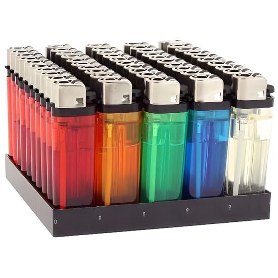 LOT DE 50 briquet à Pierre jetable - Cdiscount Au quotidien