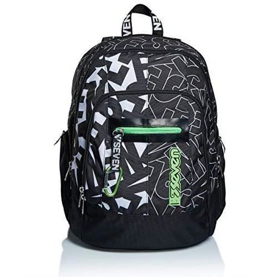 Sac à Dos - Seven - Alpha Beat - Rembourré - Design Italien - Mixte ...