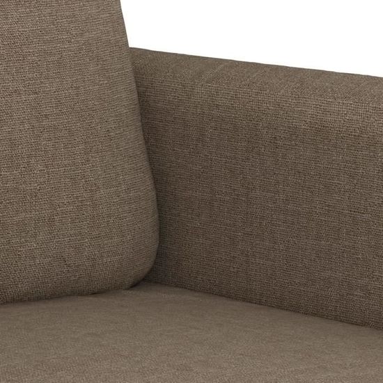FAN - Canapé à 3 places Taupe 180 cm Tissu - YOSOO - DX3809 - Cdiscount ...